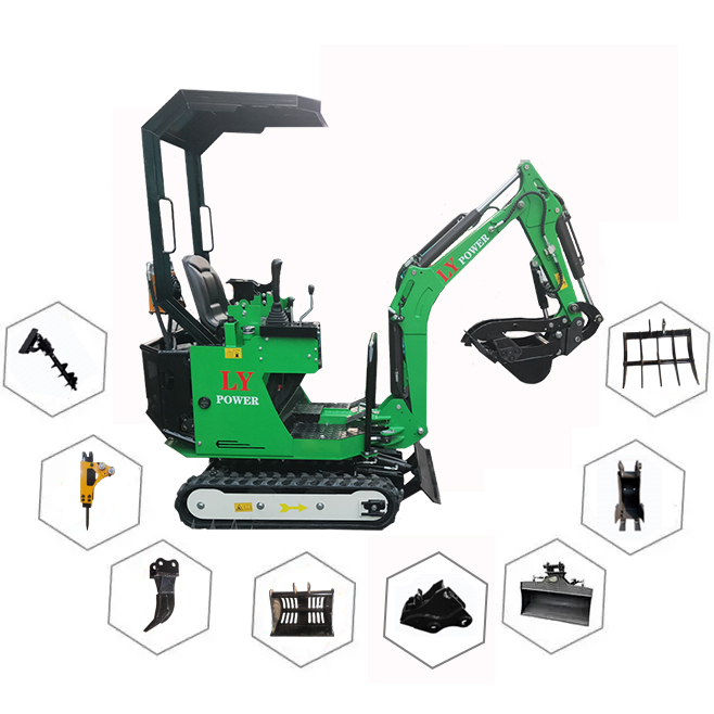 LY-WD01 MINI EXCAVATOR - 雷宇机械