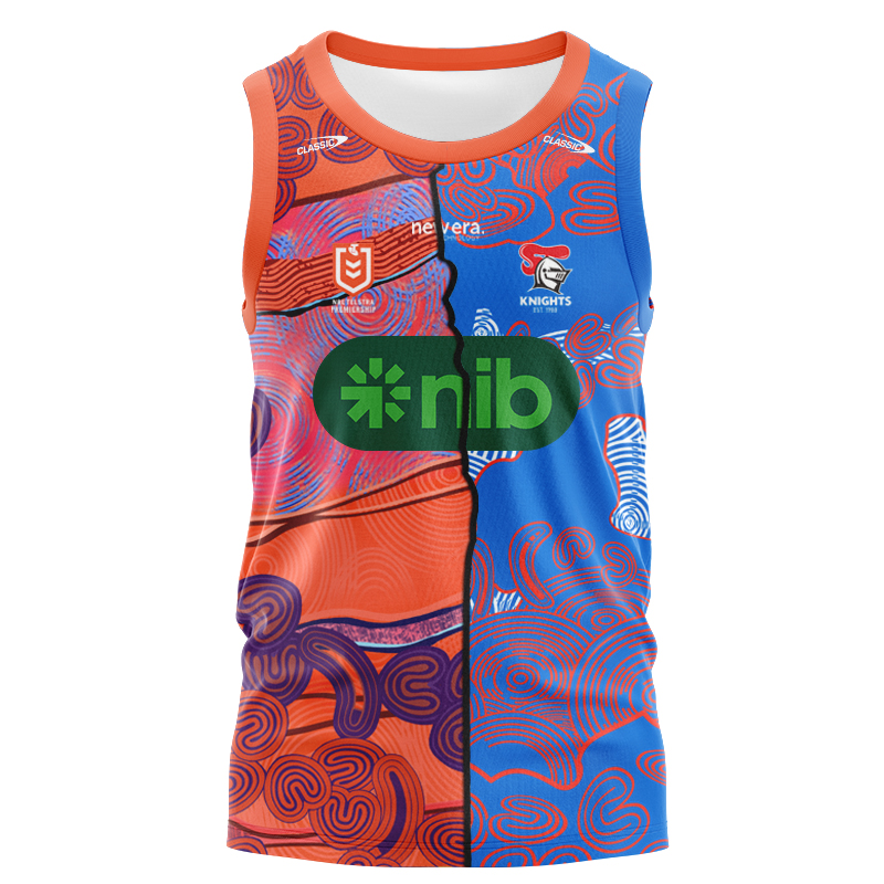 NRL Newcastle Knights 2024 Mix Singlet - Rugby State