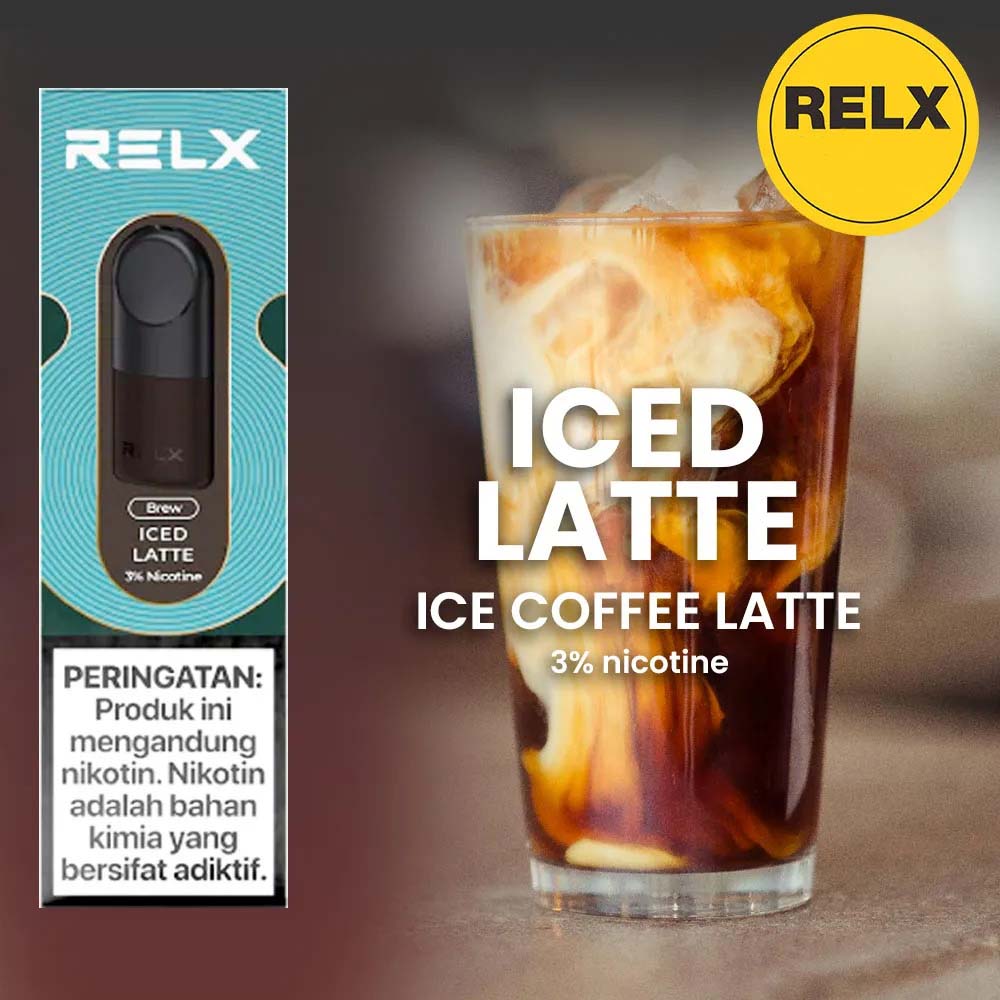 RELX Infinity Pod 3% Iced Latte