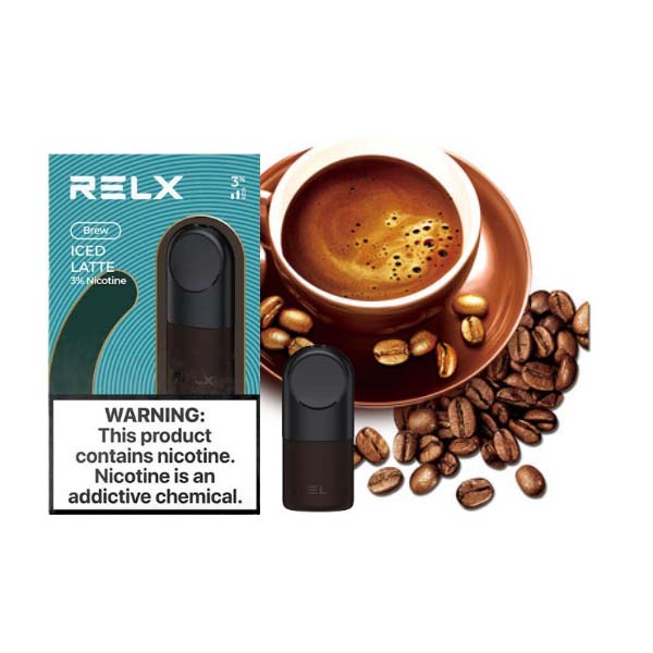 RELX Infinity Pod 3% Iced Latte