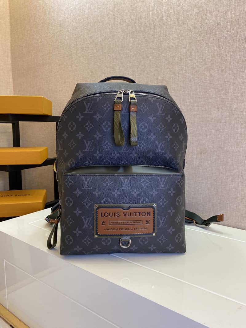 Louis Vuitton Monogram Eclipse Canvas Apollo Discovery Replica Backpack ...