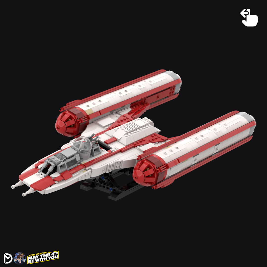 RED UCS Y-WING V2