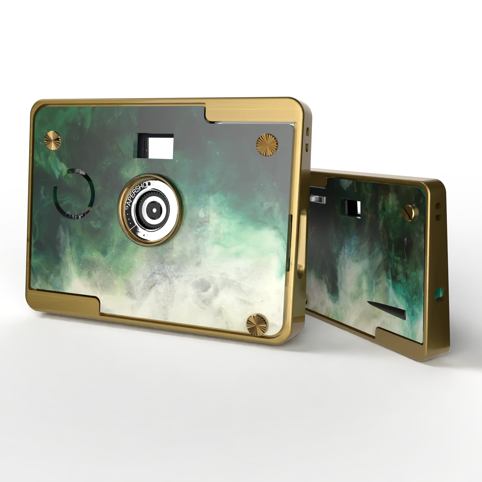 Camera Bundle - Vintage Resin-Art Camera Set - areth-shop